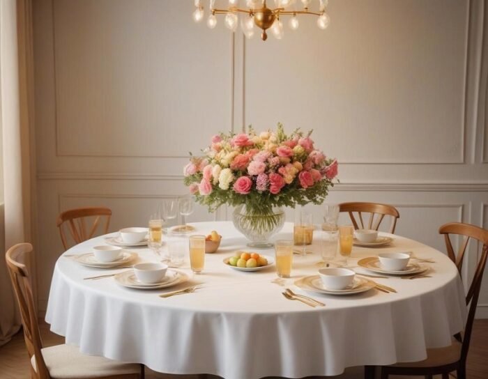 How to arrange a round dining table? - Venushome
